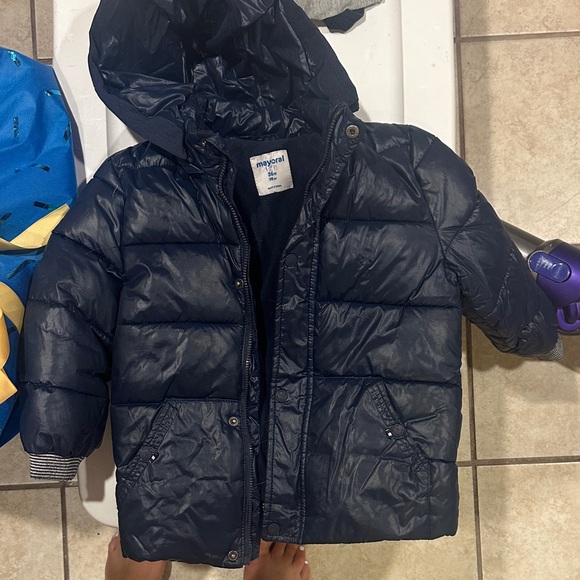 Mayoral | Jackets & Coats | Mayoral Navy Blue Puffer Jacket For Kids ...